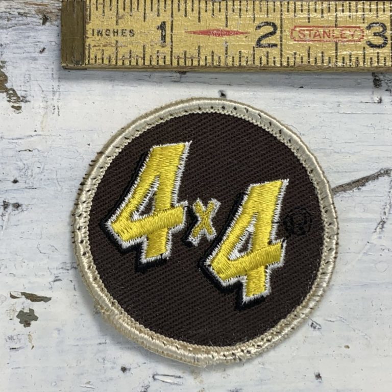 Vintage 4x4 Patch - Vintage Snapback Warehouse