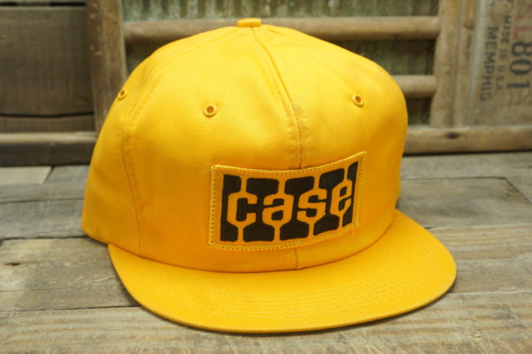 CASE Construction Equipment Hat - Vintage Snapback Warehouse