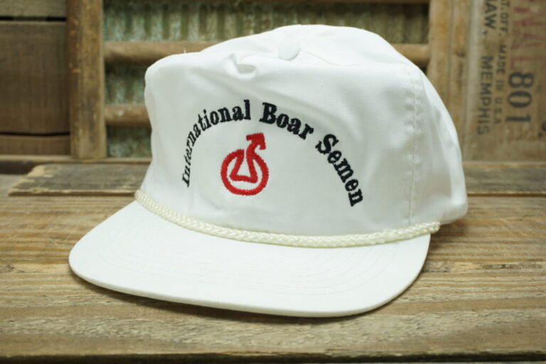 International Boar Semen Rope Hat - Vintage Snapback Warehouse