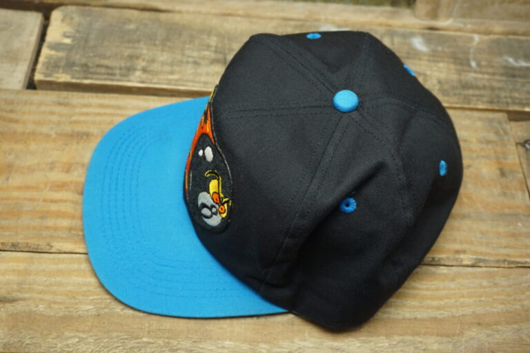 Flaming Lucky Eight Ball Hat - Vintage Snapback Warehouse