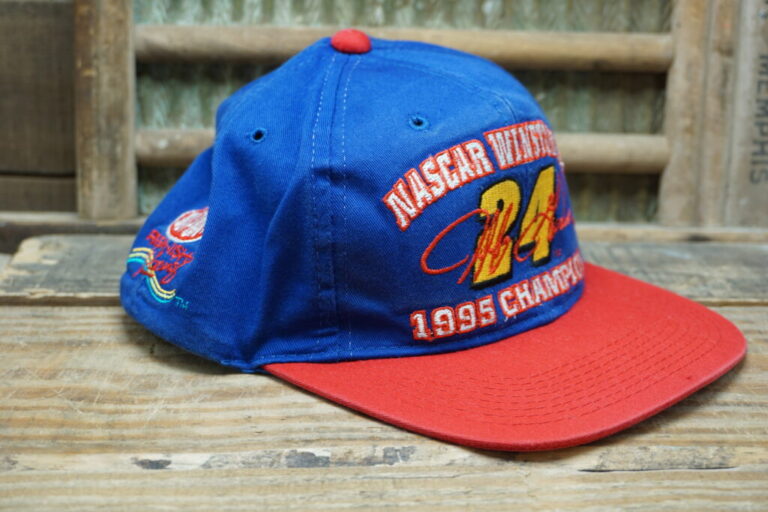 Nascar Winston Cup 1995 Champion Jeff Gordon 24 Hat - Vintage Snapback ...